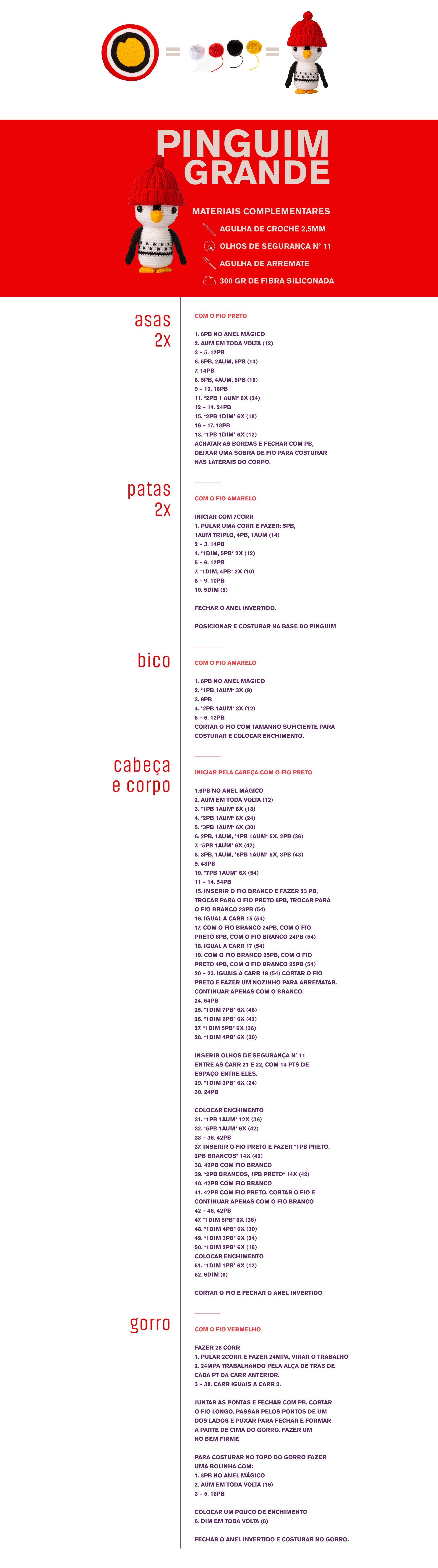 Pingurumi - Pinguim | Blog Fios Pingouin