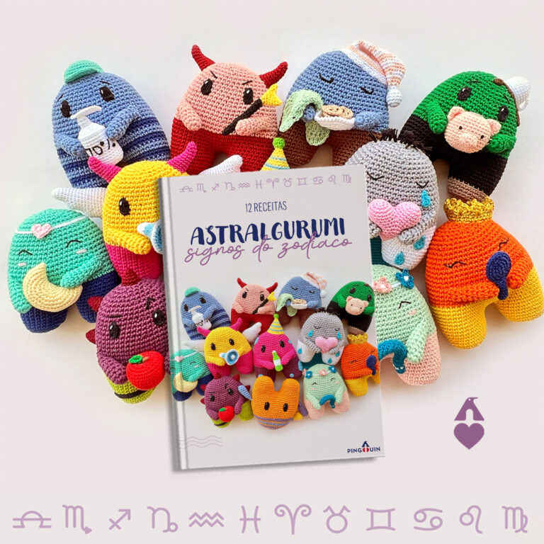 Confira o ebook completo e exclusivo com os 12 Astralgurumis! Amigurumi ...