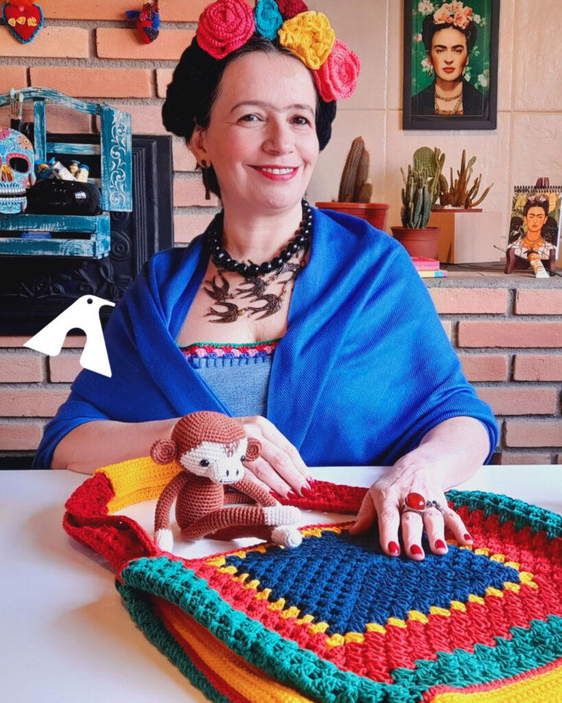 Crochê de Cinema - Bag Frida com o fio BELLA ARTE